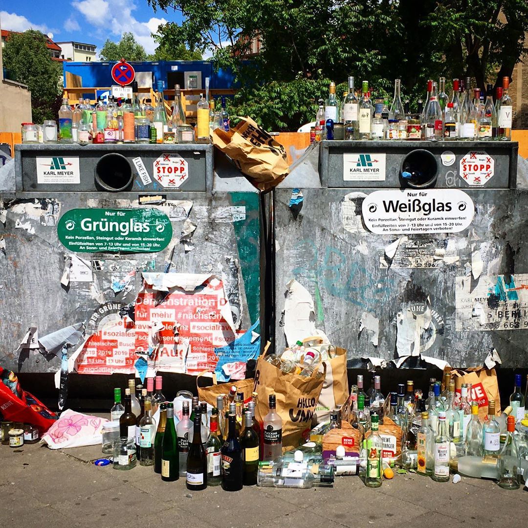 Glass Waste Collection Point - nuBerlin