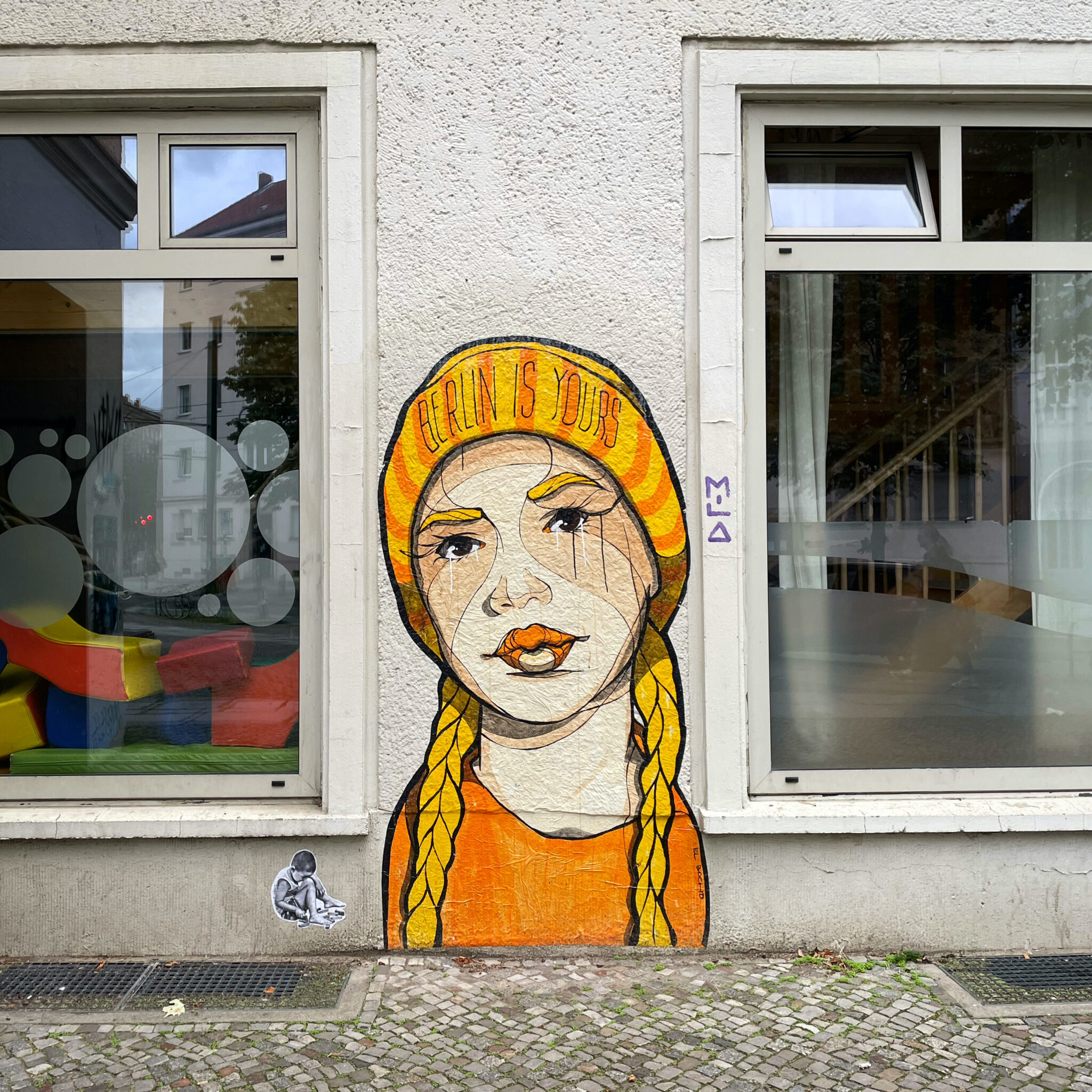 Street art: 'Berlin is Yours' by El Bocho - nuBerlin
