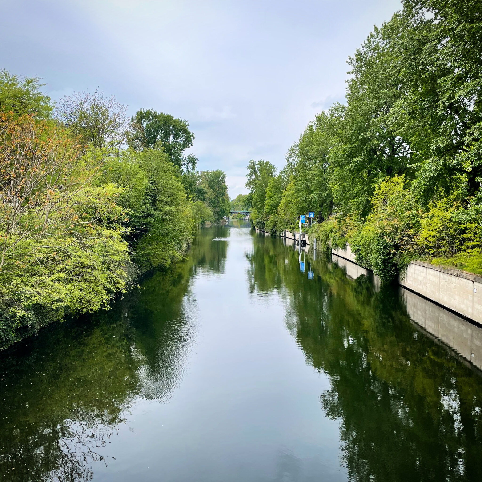 Landwehr Canal from Corneliusbrücke - nuBerlin